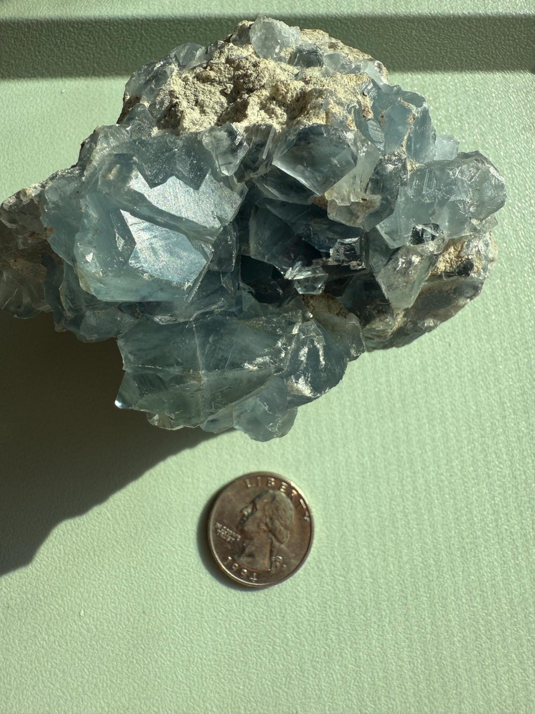 Celestite Geode, Madagascar - Etsy