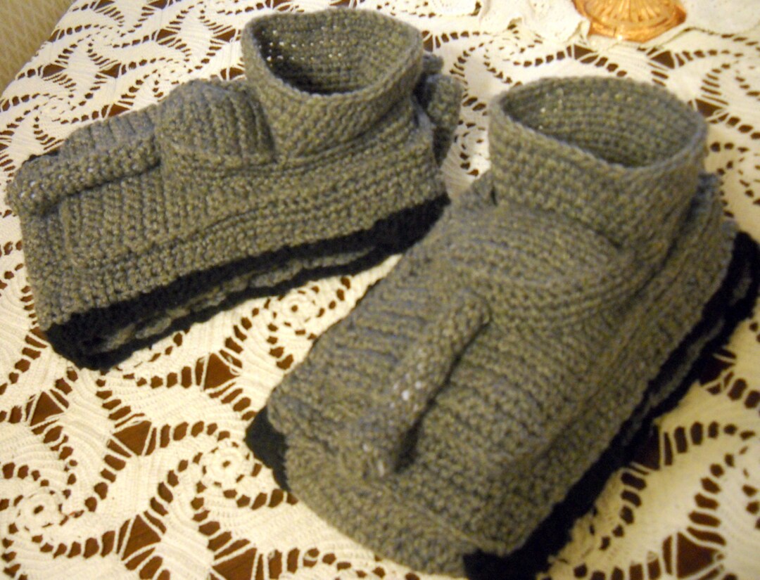 Military Tank Armored Truck/ Vehicle Slippers Adult Sizes Perfect Men's ...