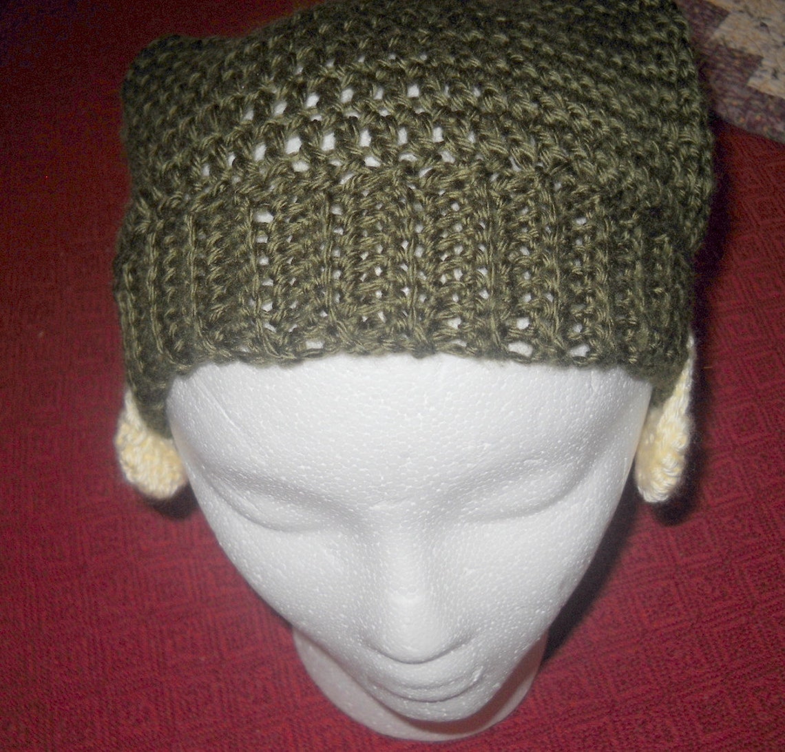PATTERN ONLY Crocheted Zelda Link Hat With Elf Ears Attached Adult Size ...