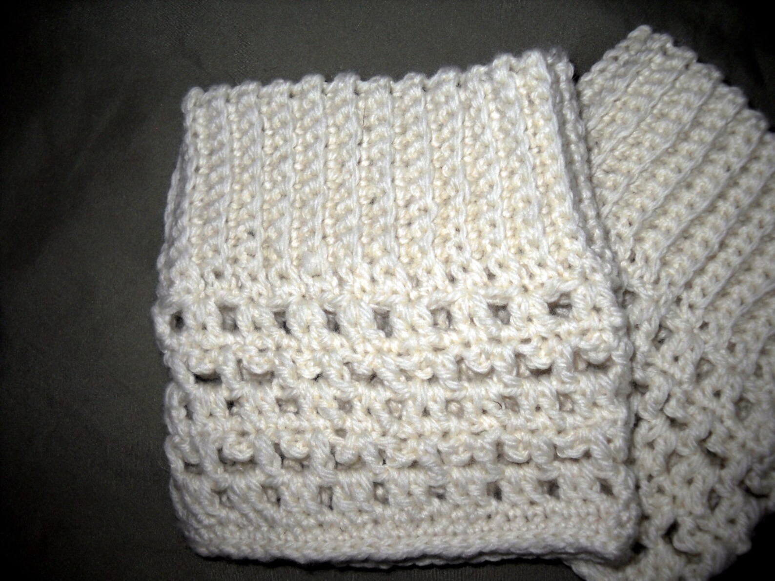 PATTERN ONLY Picot Design Ribbed Boot Cuff PDF Pattern - Etsy