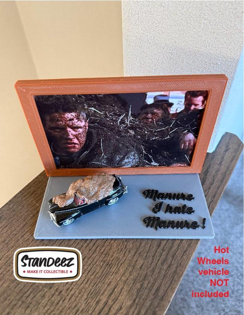 Back to the Future 3d Printed Biff Standee Cinescene WITH Poster ...