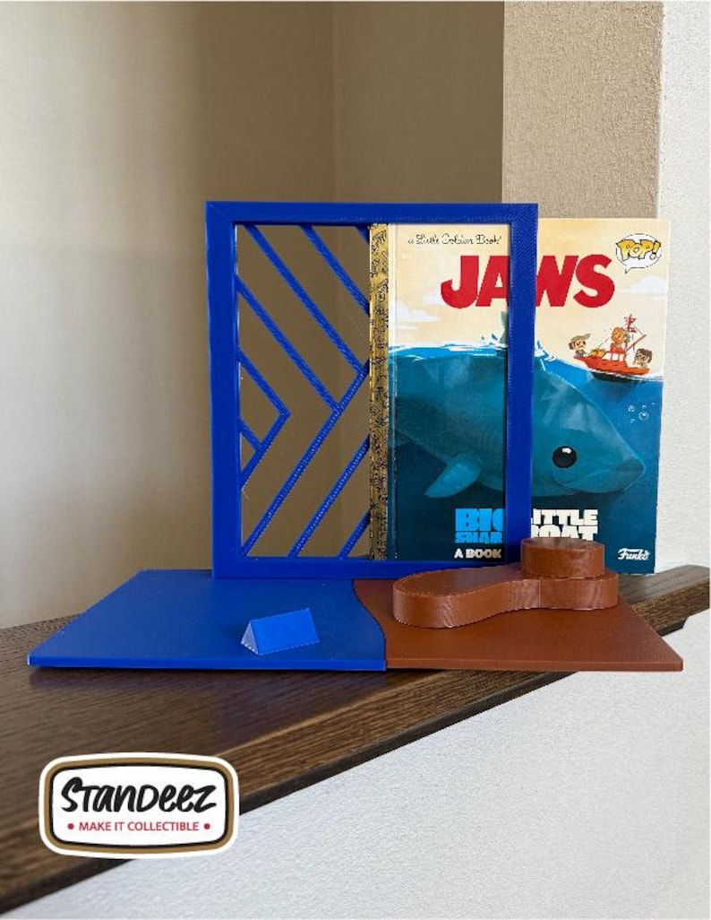 Jaws 3d Printed Multi-level Standee Display for Golden Book and Pops ...