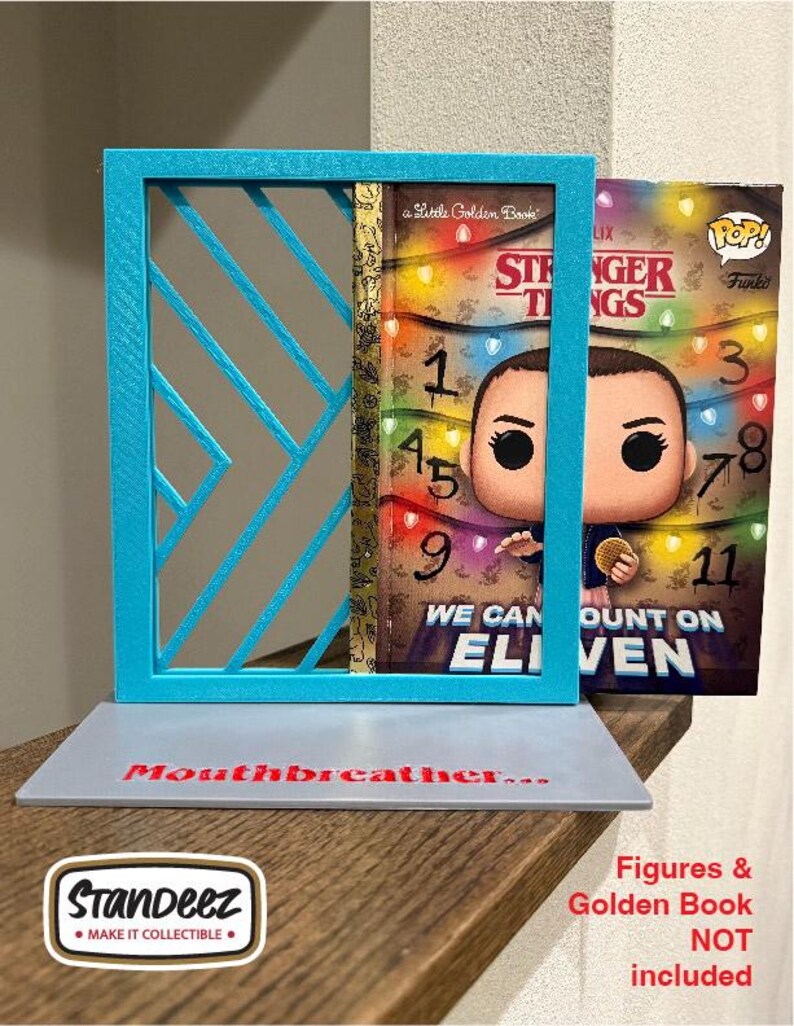Stranger Things 3d Printed Standee Display for Pops and Golden Book ...