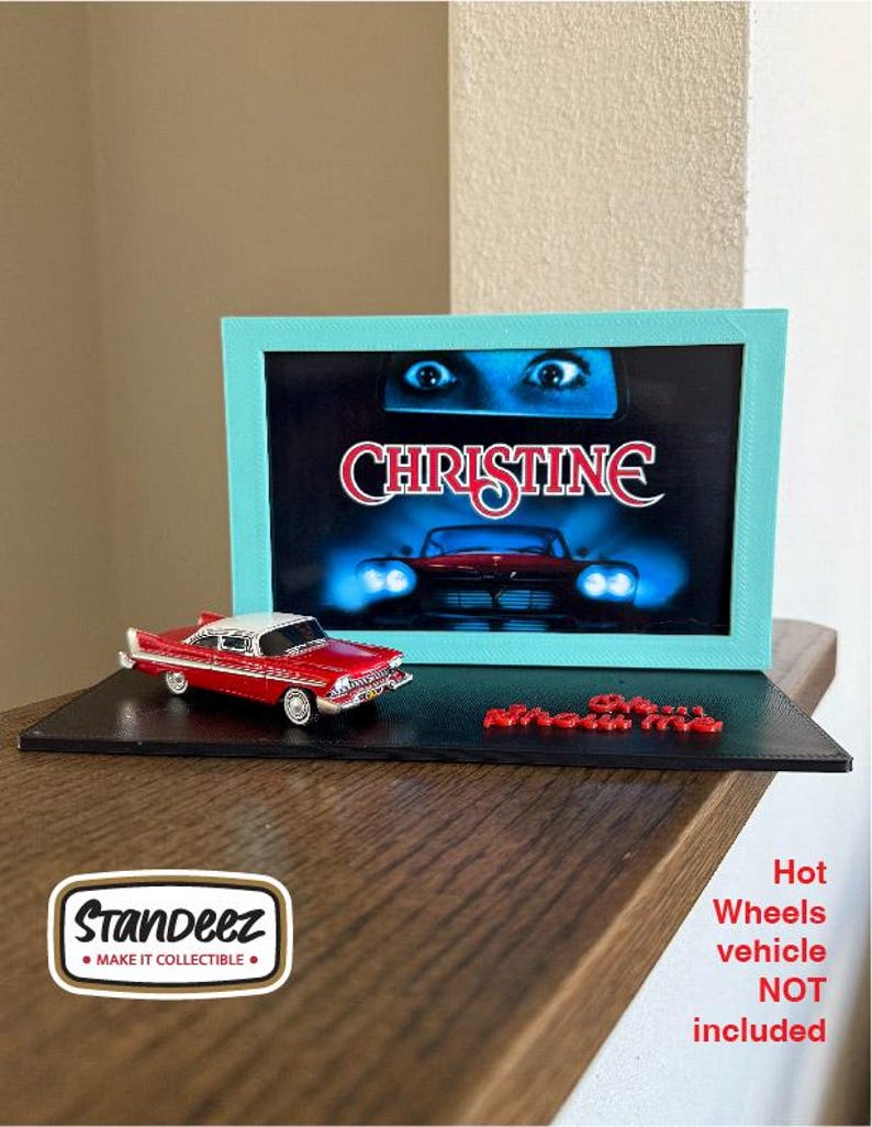 Christine 3d Printed Standee Cinescene WITH Poster Postcards (car NOT ...