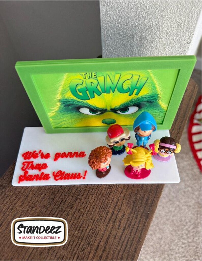 The Grinch 2018 Movie 3d Printed Standee Cinescene Display (cindy Lou ...