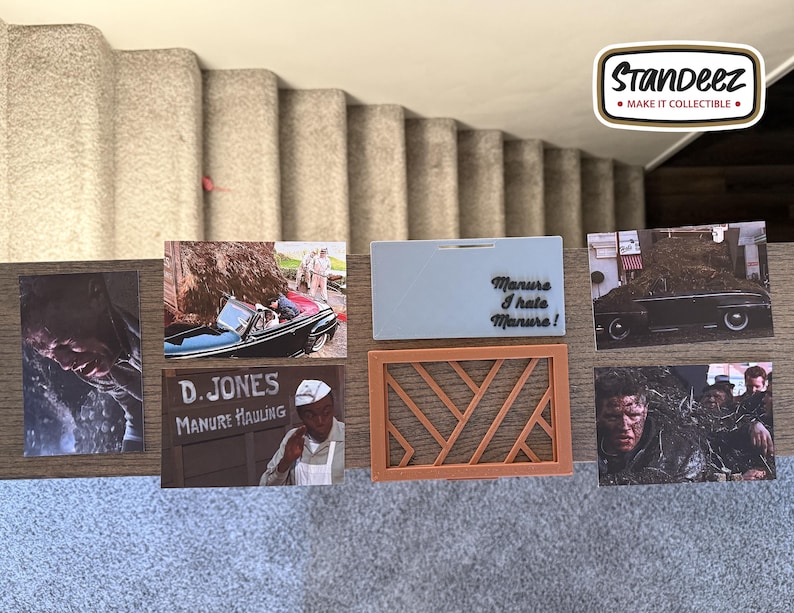 Back to the Future 3d Printed Biff Standee Cinescene WITH Poster ...