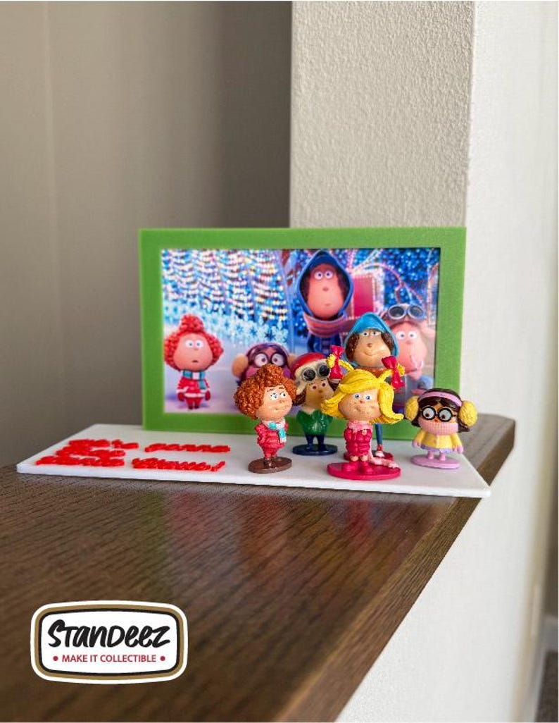 The Grinch 2018 Movie 3d Printed Standee Cinescene Display (cindy Lou ...