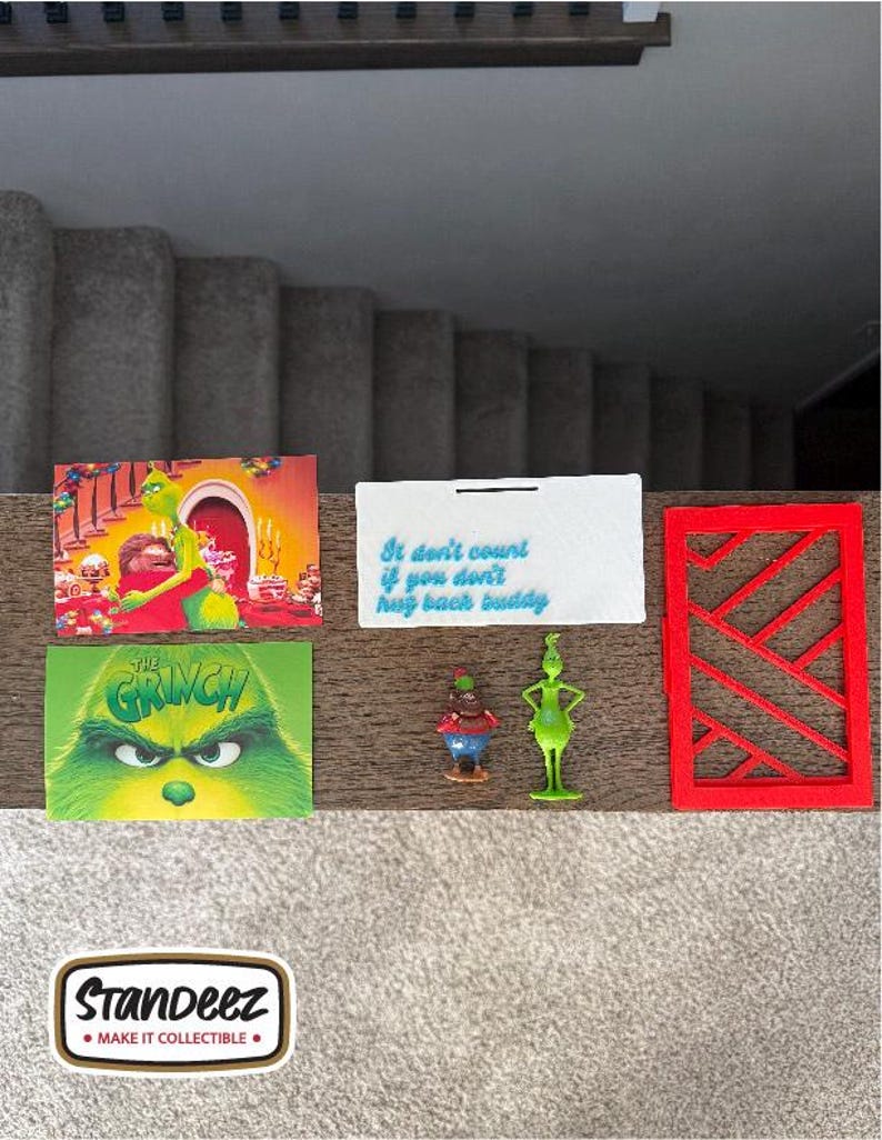 The Grinch 2018 Movie 3d Printed Cinescene Standee: Bricklebaum and ...