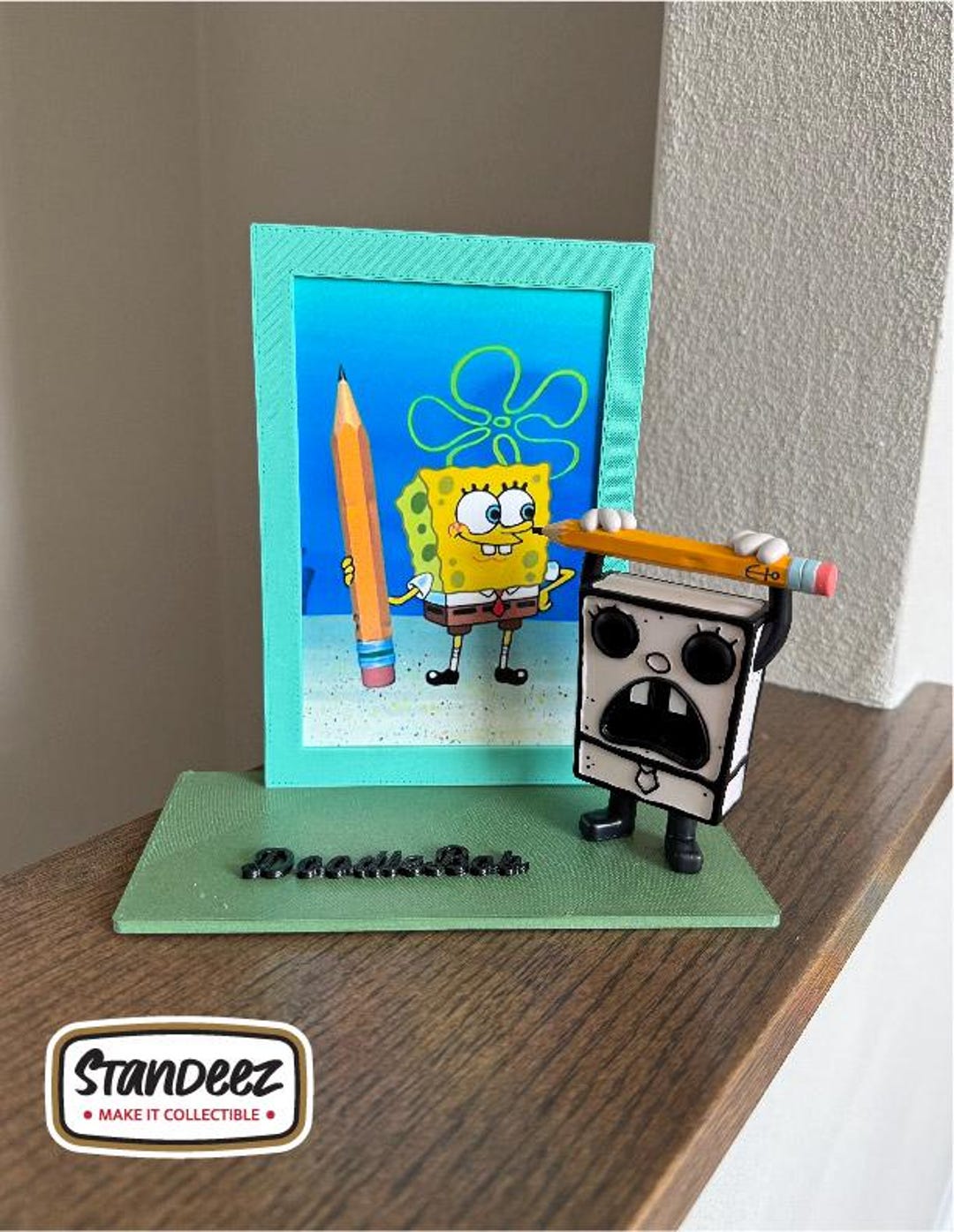 Spongebob Doodlebob Pop Display- Premade Background Stand & Display ...