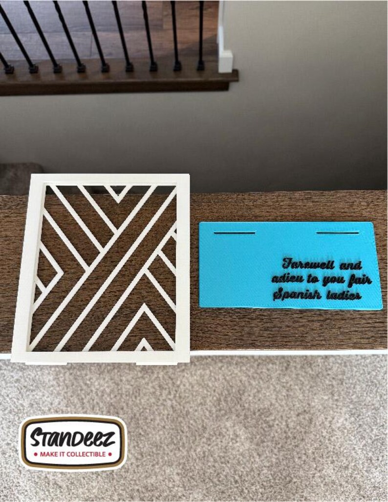 Jaws Quint Display- Premade Display & Stand With Funny Quote From Quint ...