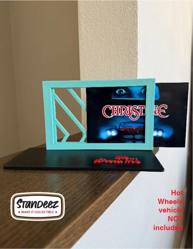 Christine 3d Printed Standee Cinescene WITH Poster Postcards (car NOT ...