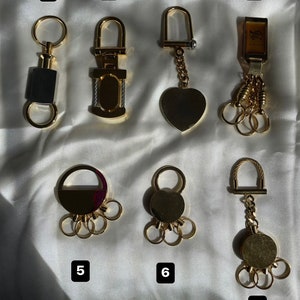 Vintage Brass Keychain, Retro Gold Keychain, Pick Your Keychain - Etsy