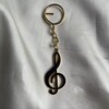 Music Note Keychain- Singers Gift- Musician Gift- Piano- Keychain ...