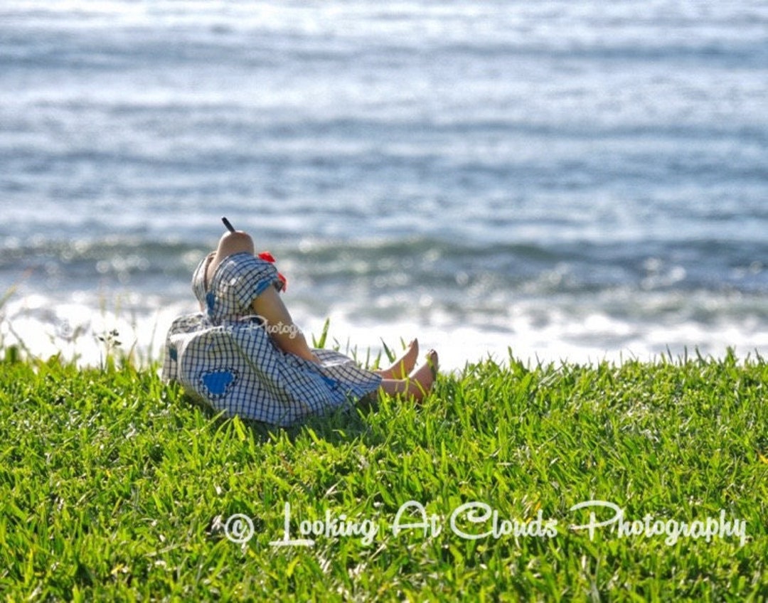 Headless Doll Art, Not so Creepy Doll Art Photo, Old Doll by the Ocean ...