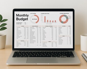 Simple Budget Planner Google Sheet: Weekly, Biweekly, Monthly (digital ...