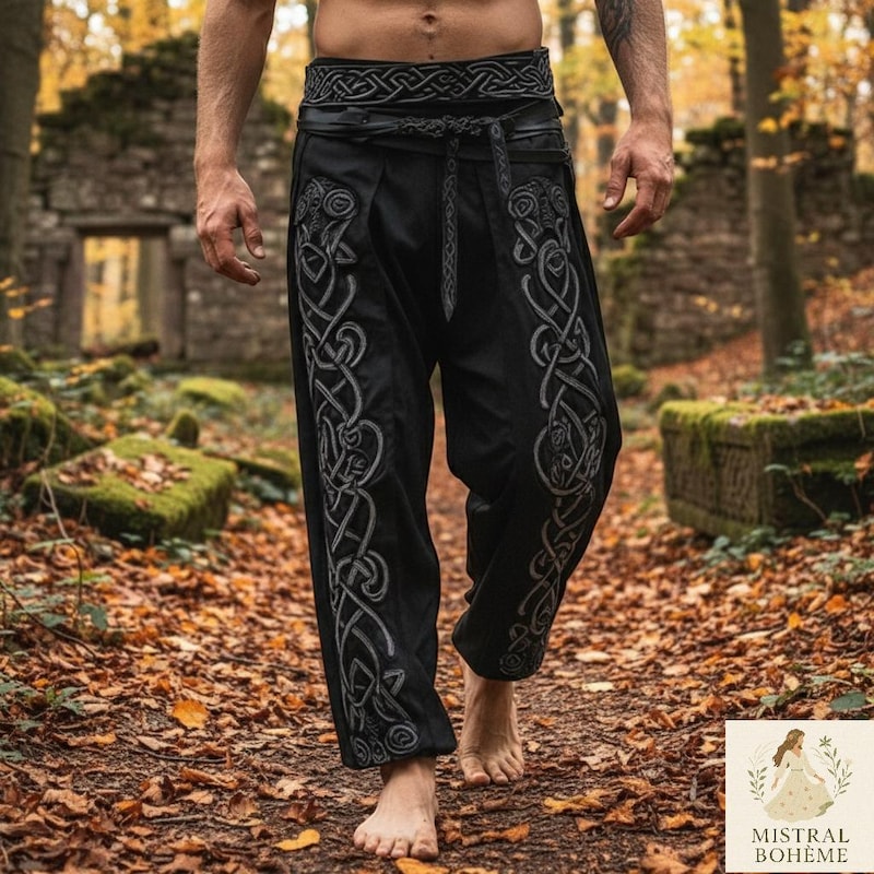 Pagan Trousers Men - Etsy