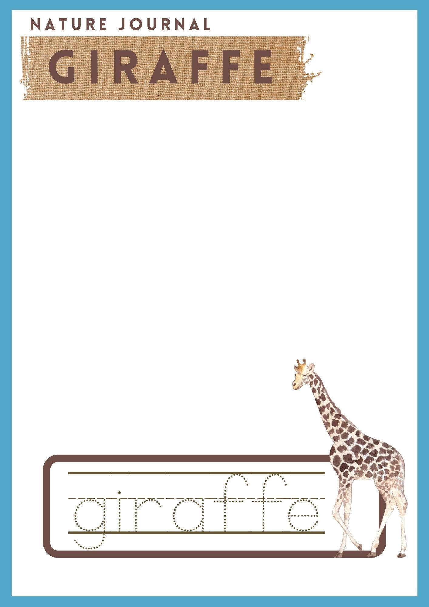 Zoo Trip Nature Journal Digital Download, Printable - Etsy