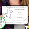 Adopt a Duck Station Signage and Duck Adoption Certificate | One Lucky ...