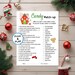 Christmas Candy Match up Game - Holiday Activity (PDF Download) - Etsy