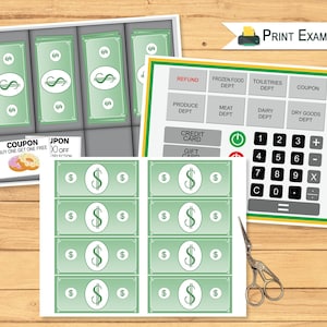 Pretend Play Grocery Store Bundle | Printable Kids Dramatic Play ...