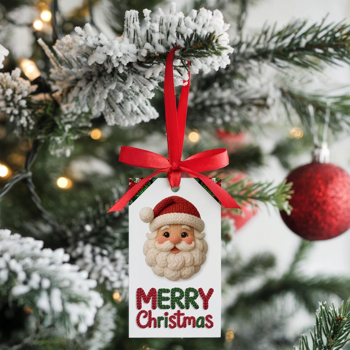 Merry Christmas Gift Tags - (digital Download PDF) - Etsy