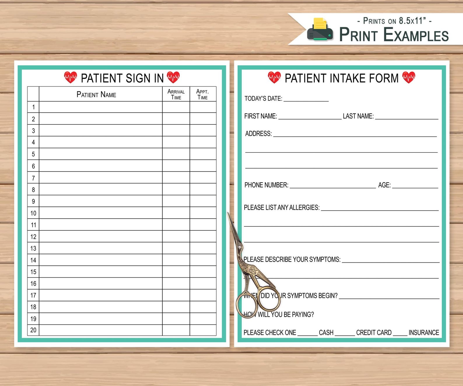 Pretend Play Doctor Clinic: Printable Kids Activity Set (PDF Download ...