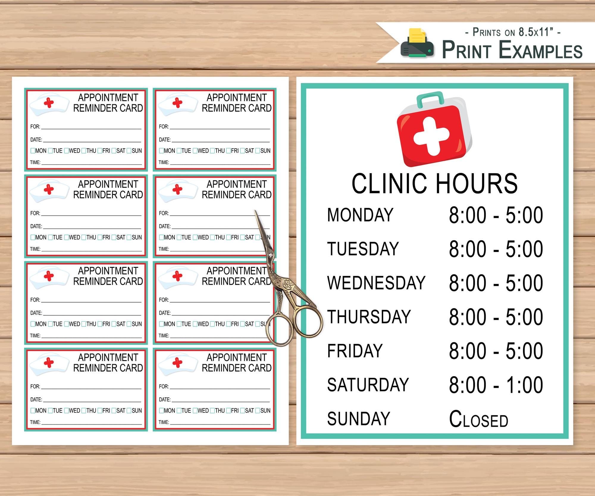 Pretend Play Doctor Clinic: Printable Kids Activity Set (PDF Download ...