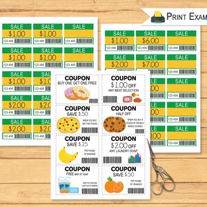 Pretend Play Grocery Store Bundle | Printable Kids Dramatic Play ...