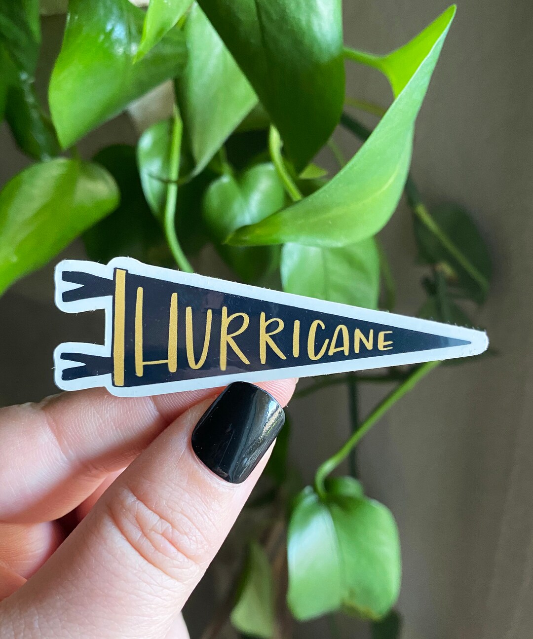 Hurricane Pennant Waterproof Vinyl Sticker, Stickers, Stickers Laptop ...