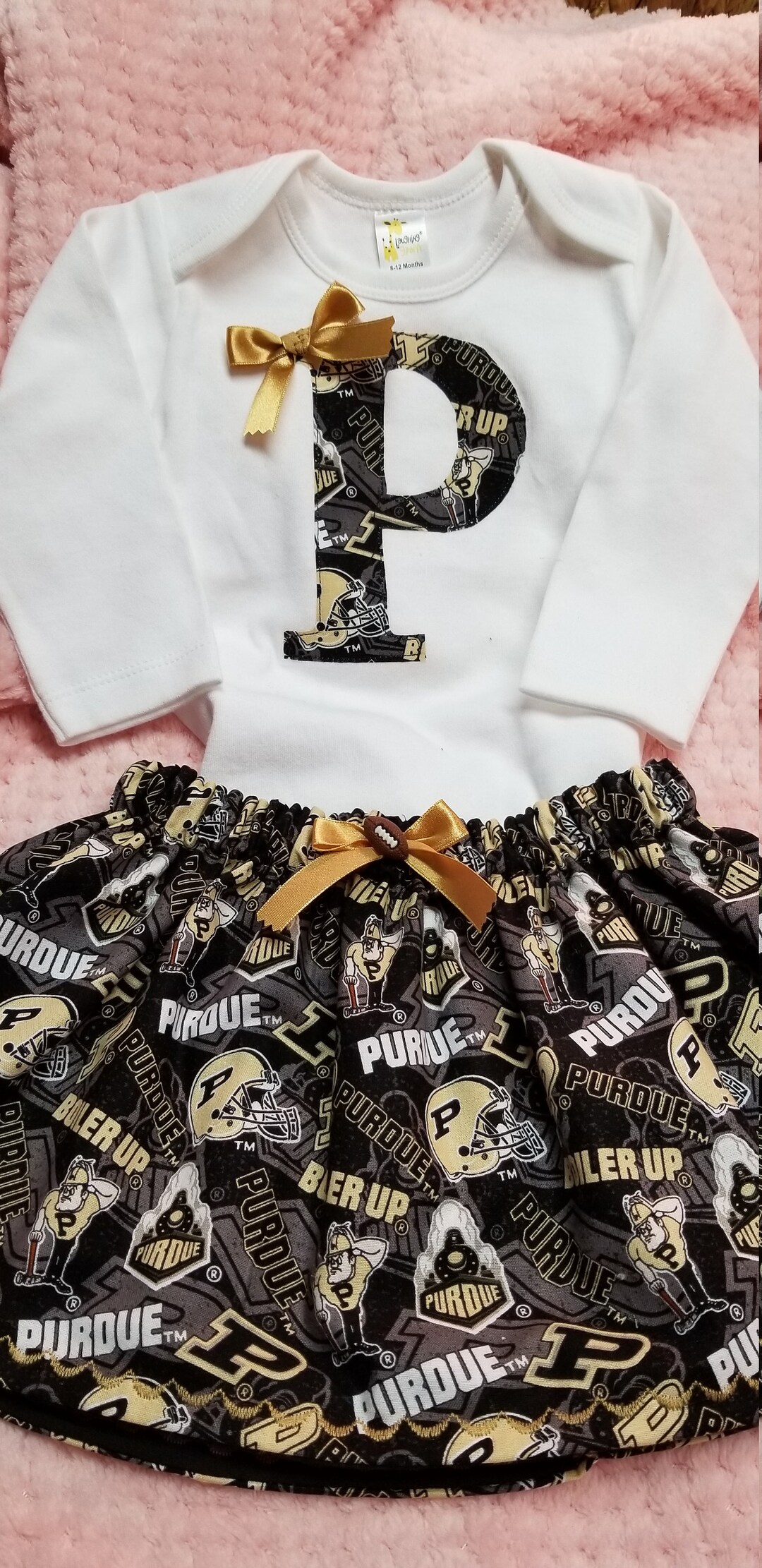 Purdue University Little Girl Outfit - Etsy