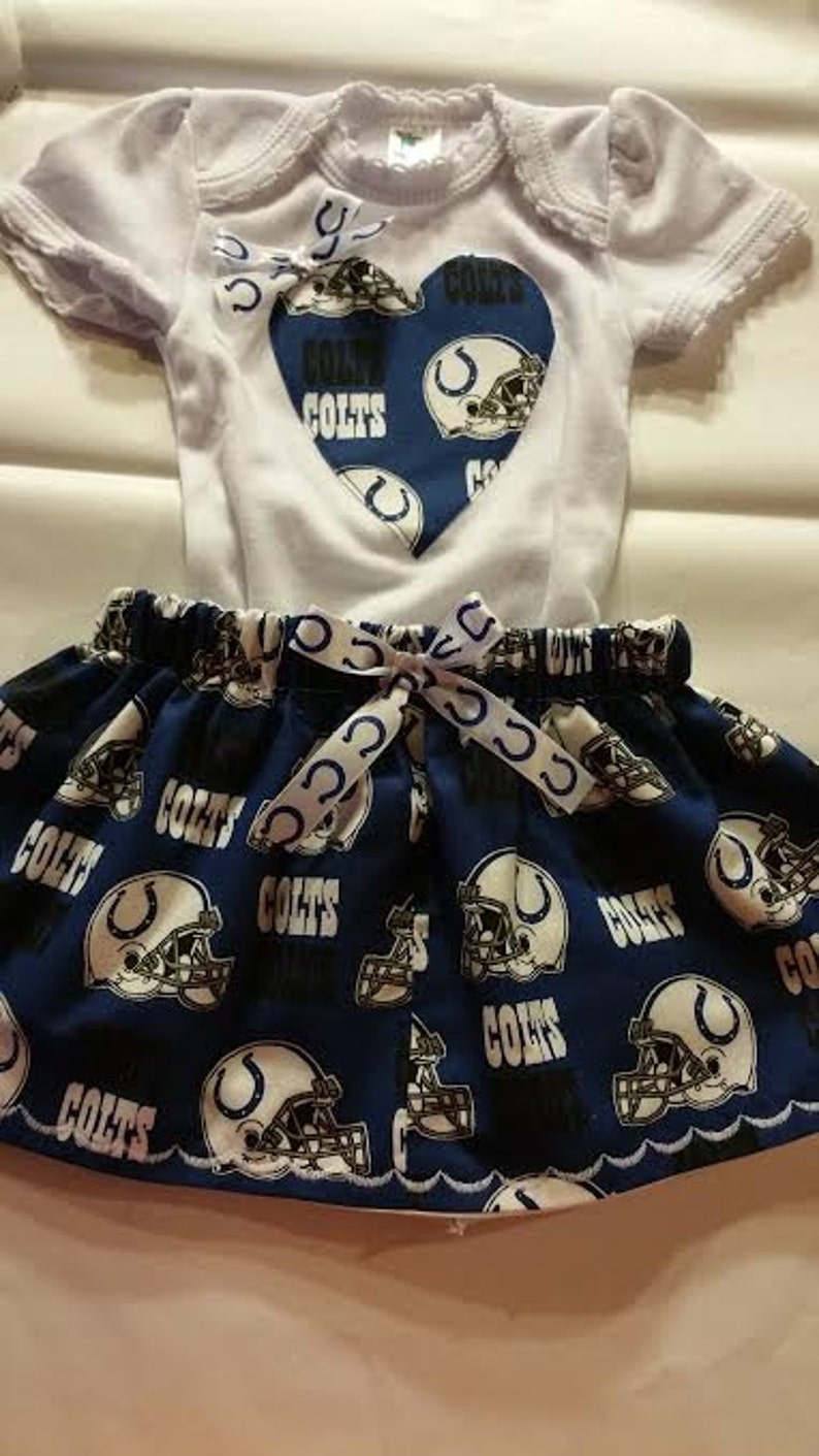 Indianapolis Colts Little Girl Outfit - Etsy