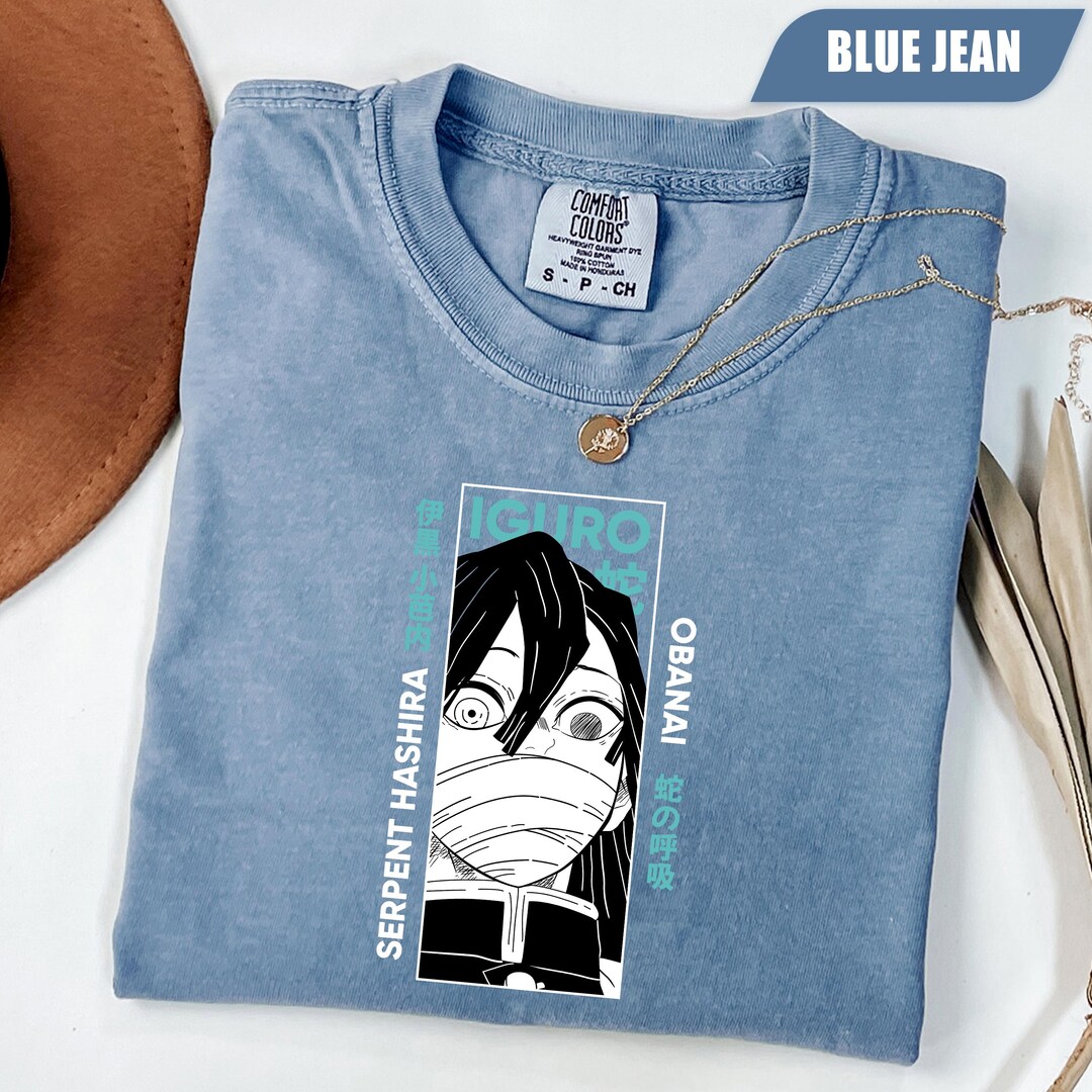 Hashira Iguro Anime T-shirt, Demon Slayer T-shirt, Best Anime Gifts ...