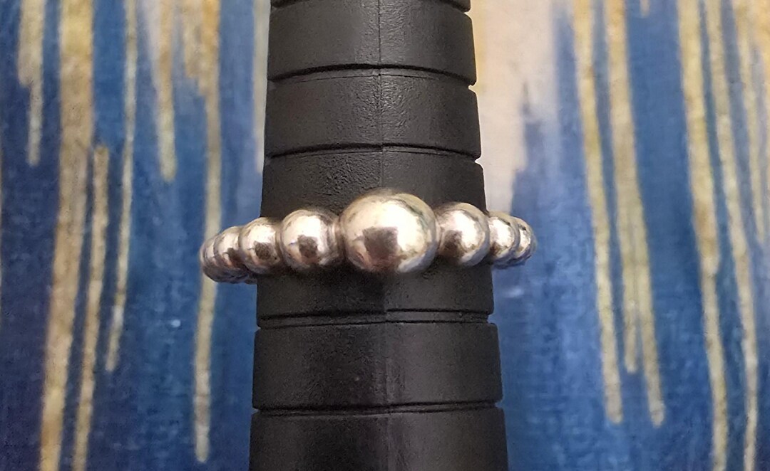 Authentic Pandora String of Beads Ring – Size 4.75crafted in 925 ...