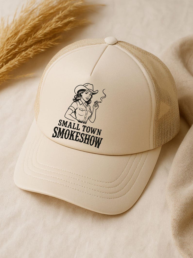 Small Town Smokeshow SVG, Country Girl Svg, Western Cowgirl Cut File ...