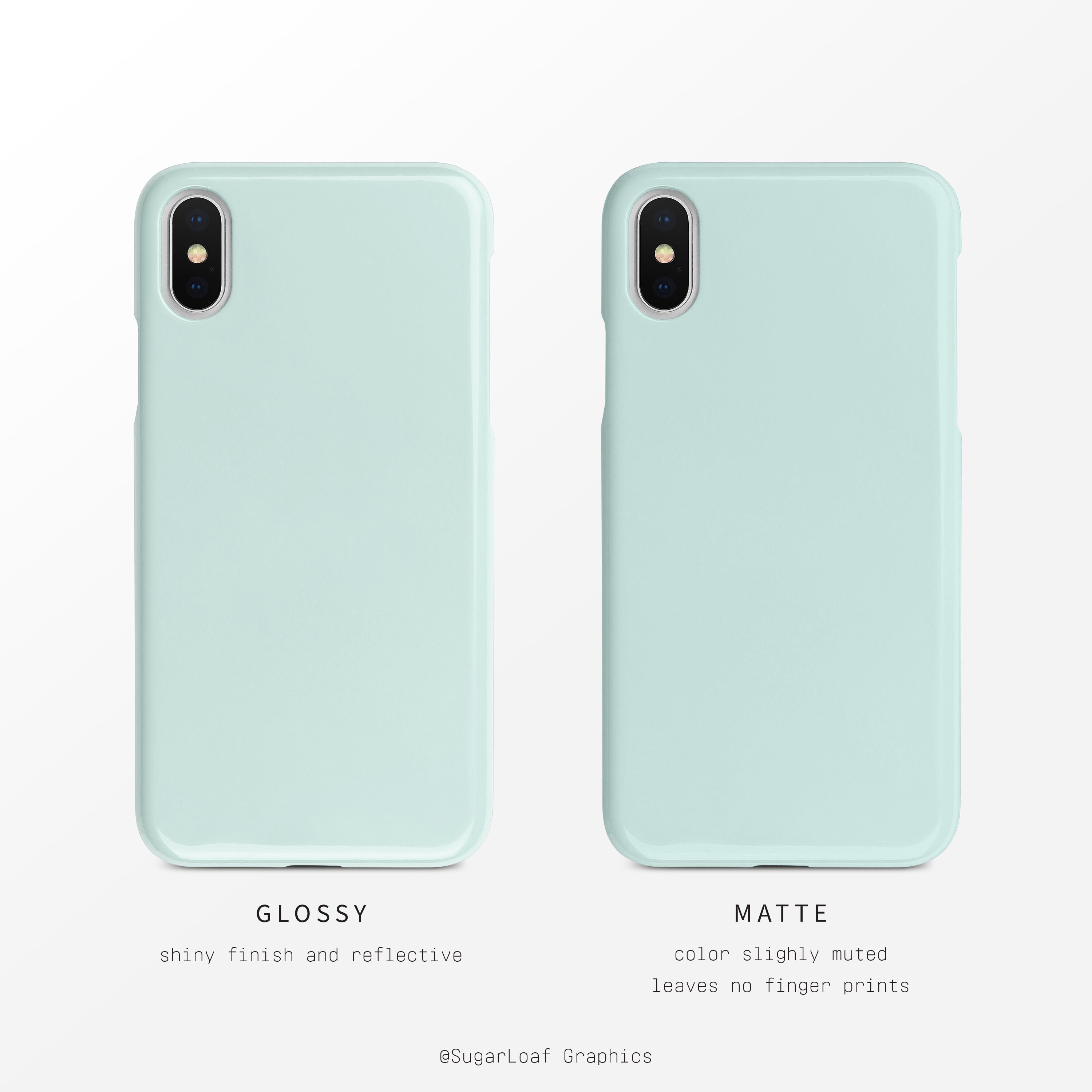 Aqua Mint Onyx Marble Ombre Watercolor Phone Case iPhone Case | Etsy