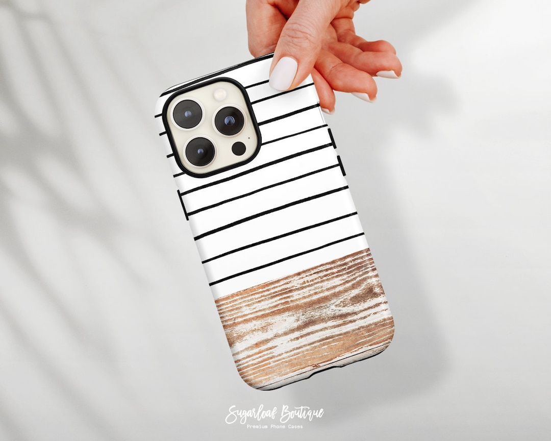 Boho Stripe Phone Case: Rustic Barn Wood Design (slim & Tough Styles ...