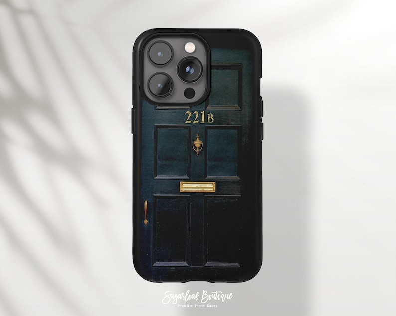221B Phone Case Sherlock Holmes Door Iphone 14 Pro Max Iphone - Etsy
