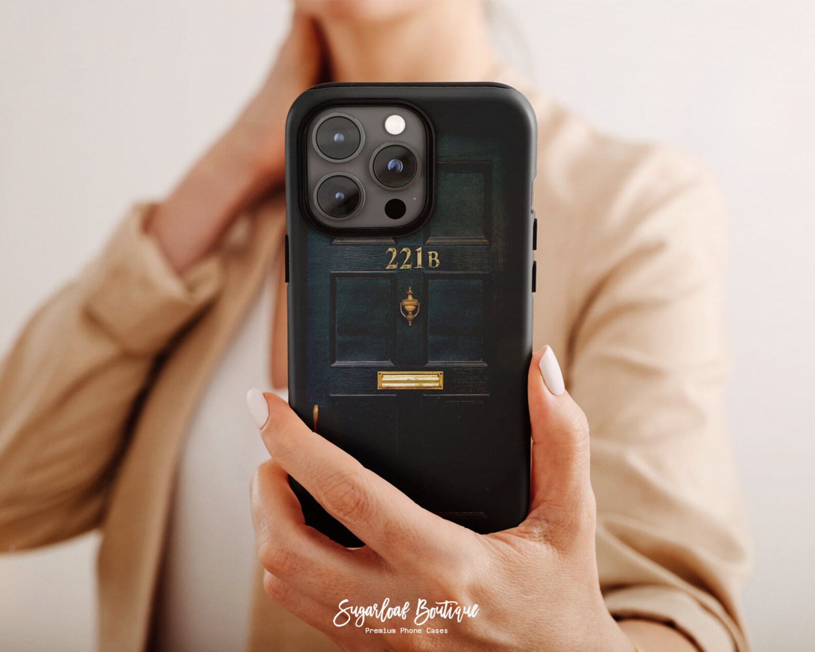221B Phone Case Sherlock Holmes Door Iphone 14 Pro Max Iphone - Etsy