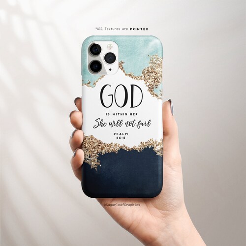Christian Iphone Case Bible Verse Quote Tough Phone Case - Etsy