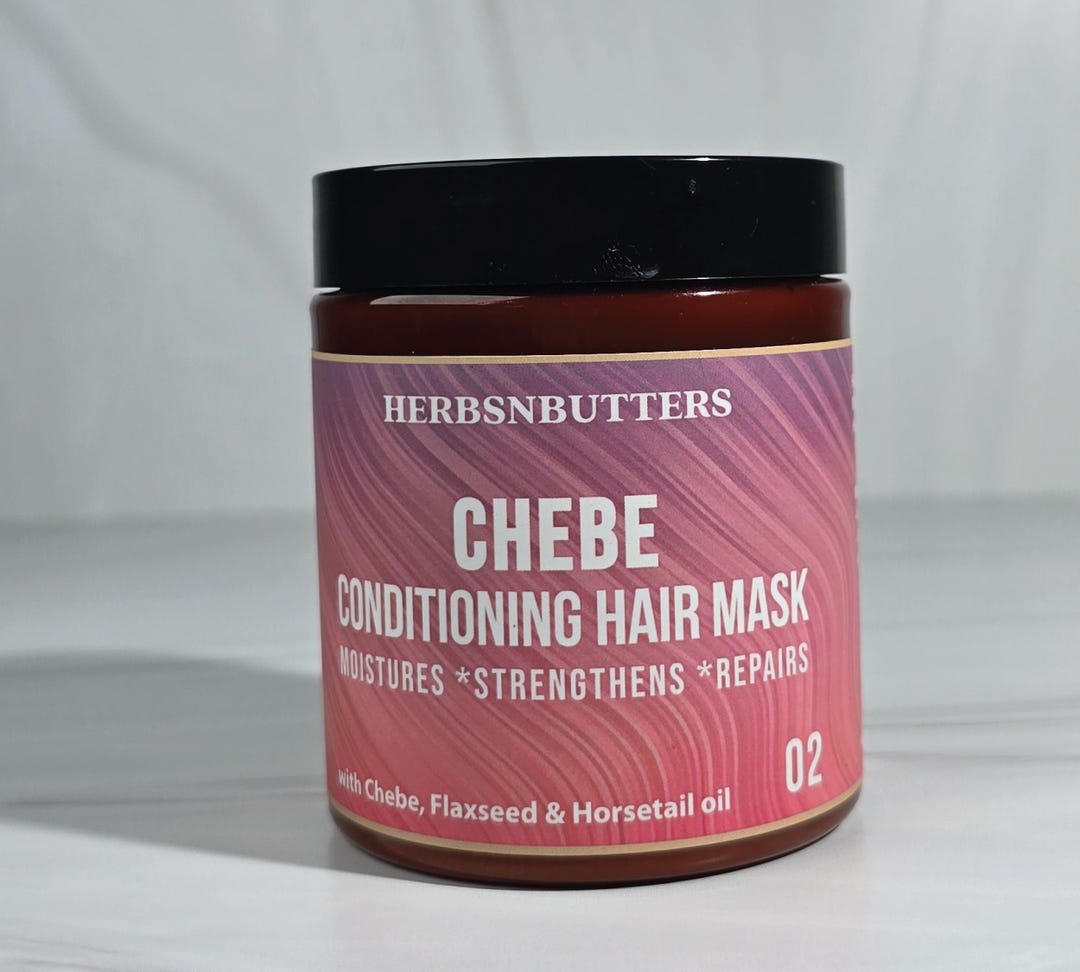 Chebe & Shea Butter Hair Mask | Intense Moisture Treatment for Dry ...