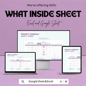 Progress Gantt Chart Template | Project Management Progress Tracker ...