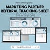 Printable Referral Log, Editable Client Referral Tracking, Referrals ...