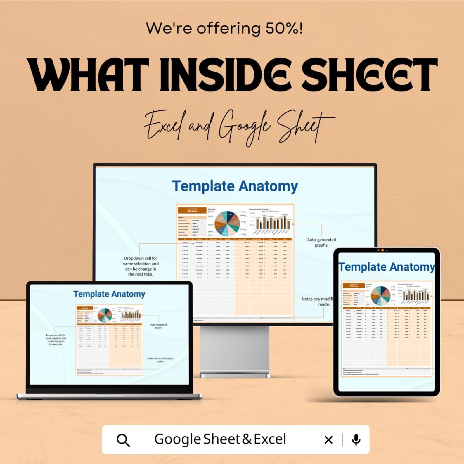 Sales Incentive ROI Calculator Sheet - Excel and Google Sheet for ROI ...