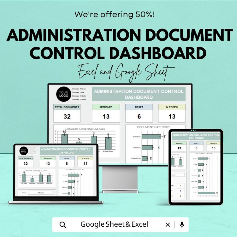 Document File Tracker - Etsy