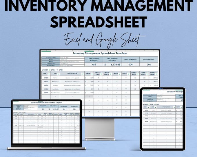 Inventory Management Spreadsheet Excel Google Sheet Resellers Inventory ...