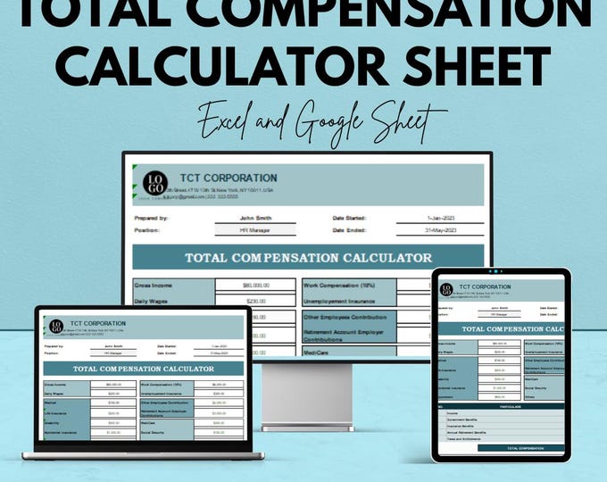 Employee Bonus Excel Template, Incentive Plan Calculation Spreadsheet ...