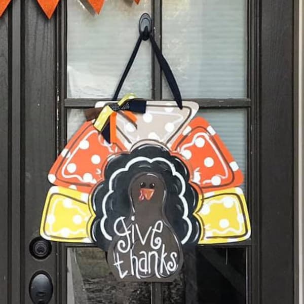 Colorful Door Hanger - Etsy