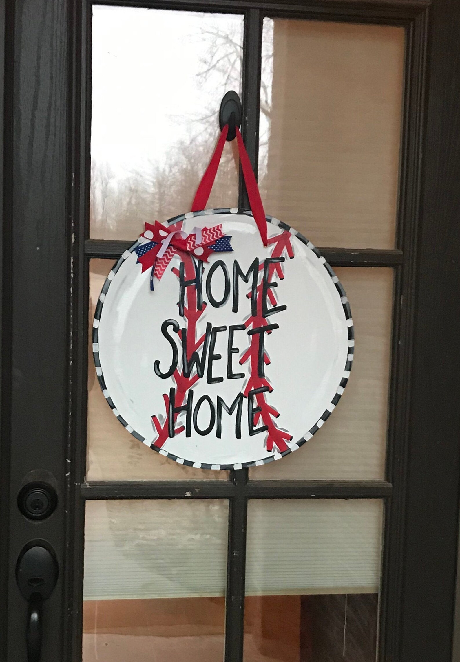 Baseball Door Hanger - Etsy