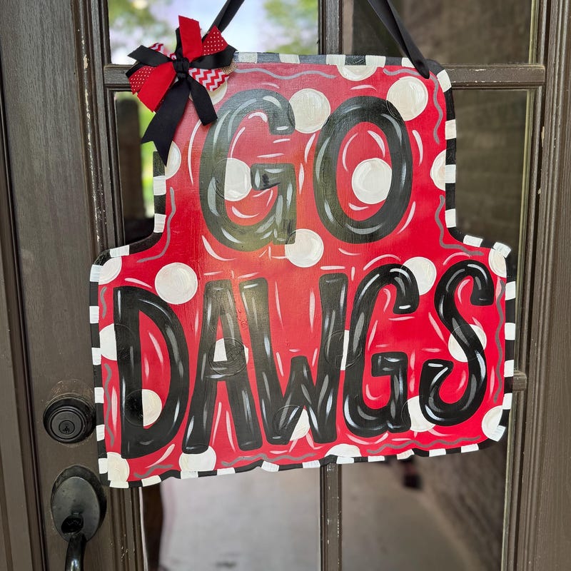 Uga Wreath - Etsy