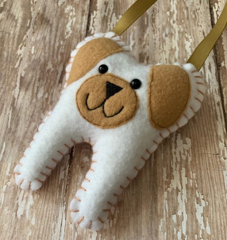 Puppy Dog Tooth Fairy Pillow - Etsy